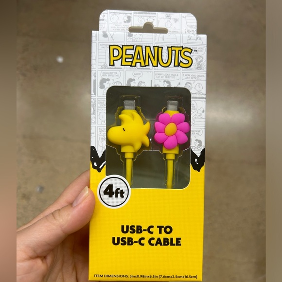 Cell Phones & Accessories | Nwt Peanuts Usb C To Usb C Cable | Poshmark